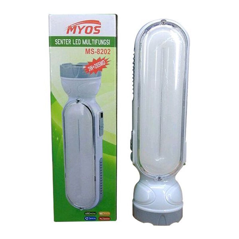 Myos Lampu Emergency MS-8202 - Warna Campuran - Campuran