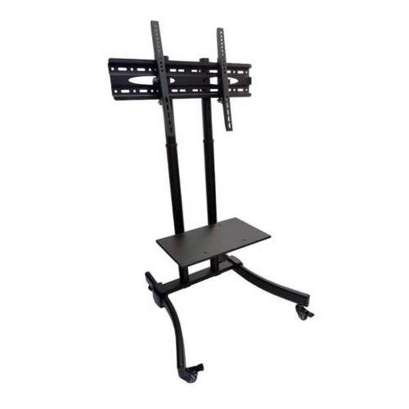 Looktech Bracket TV Standing 65S - 32-65 Inci - Hitam - Hitam
