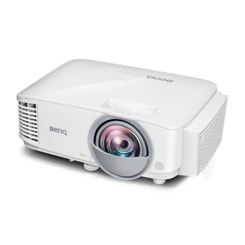 BenQ XGA DLP Single Dustproof Projector with Short Throw DX808ST - 3000 Lumens - Putih - Putih