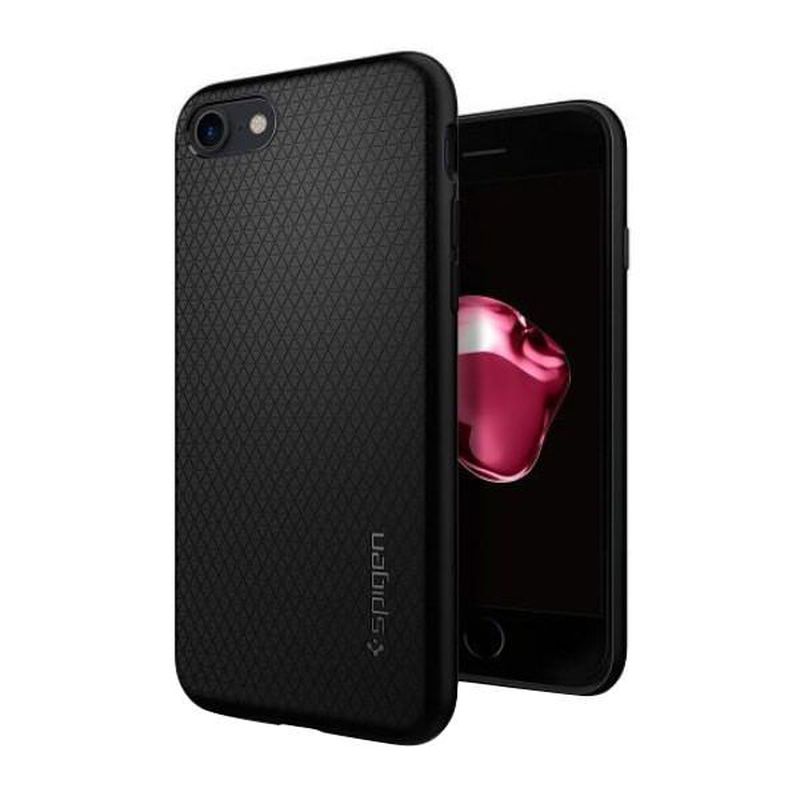 Spigen Liquid Armor Case for iPhone 7 / iPhone 8 - HItam - HItam