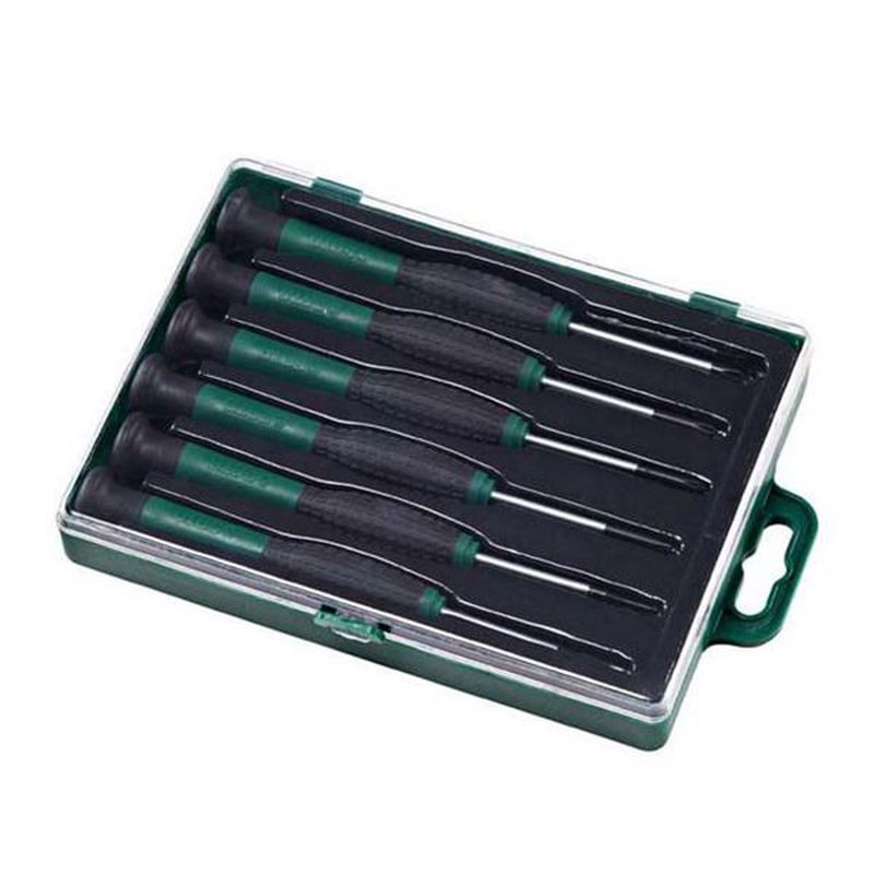 Sata Tools Obeng Kecil Precision Screwdriver Set 09307ME - Warna ...