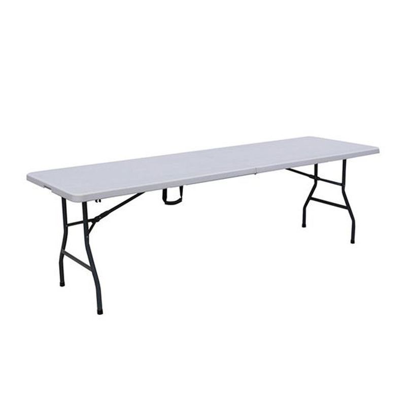 Informa Folding Table XL240 - 244 x 76 x 74 cm - Abu-abu - Abu-Abu