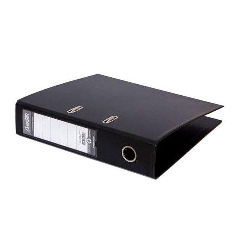 Bantex Lever Arch File Ordner Plastik 1450-01 - A4 - 7 cm - Hitam - 1 ...